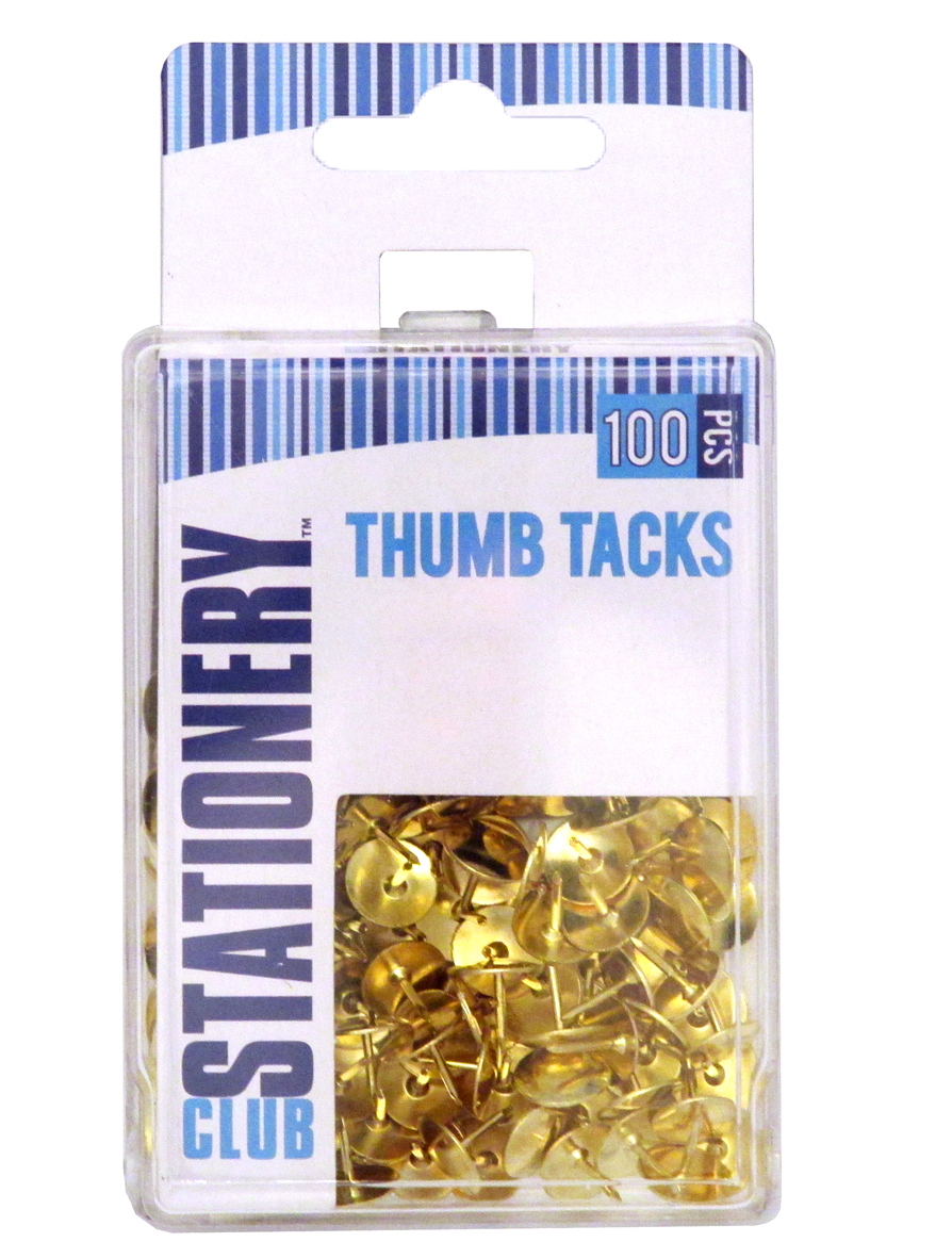 Stationery :: Thumb Tacks 100pc -9421005883954